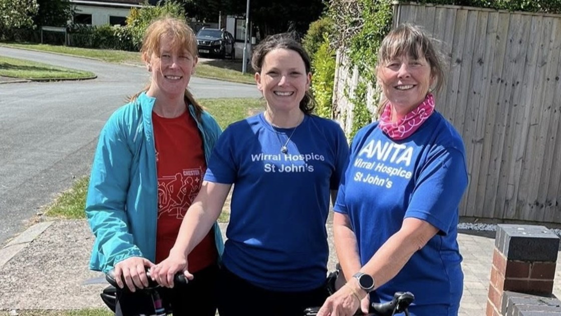 Emma Longford is fundraising for Wirral Hospice St John's
