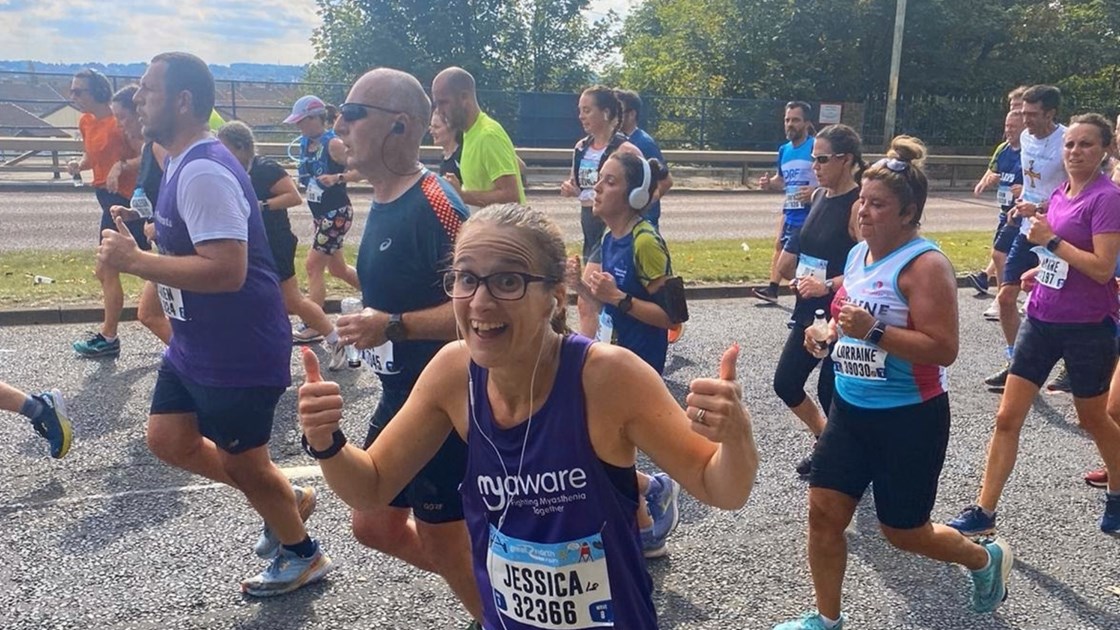 Jessica Lee is fundraising for Myaware - Fighting Myasthenia Together