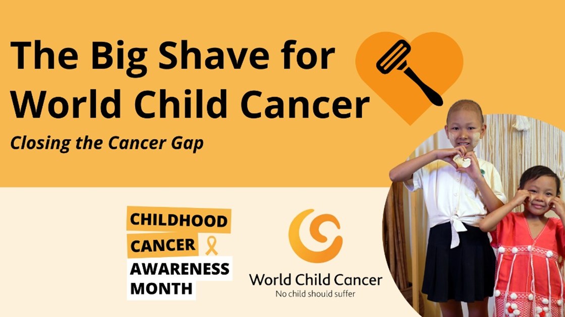The Big Shave for World Child Cancer - JustGiving
