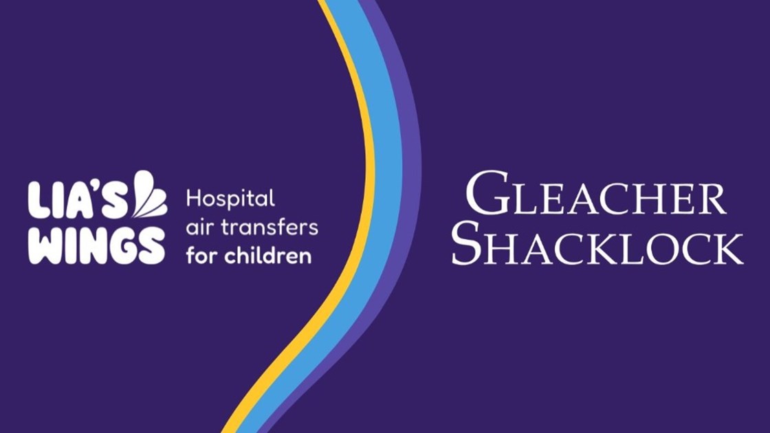 Gleacher Shacklock's Charity Partnership with Lia's Wings - JustGiving