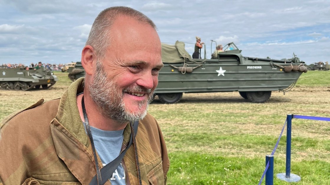 Al Murray is fundraising for Finley’s Touch
