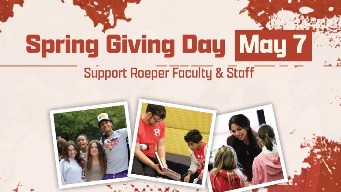 Roeper Spring Giving Day - JustGiving