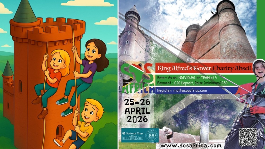 Katherine Becky and William Abseil Team is fundraising for SOS Africa