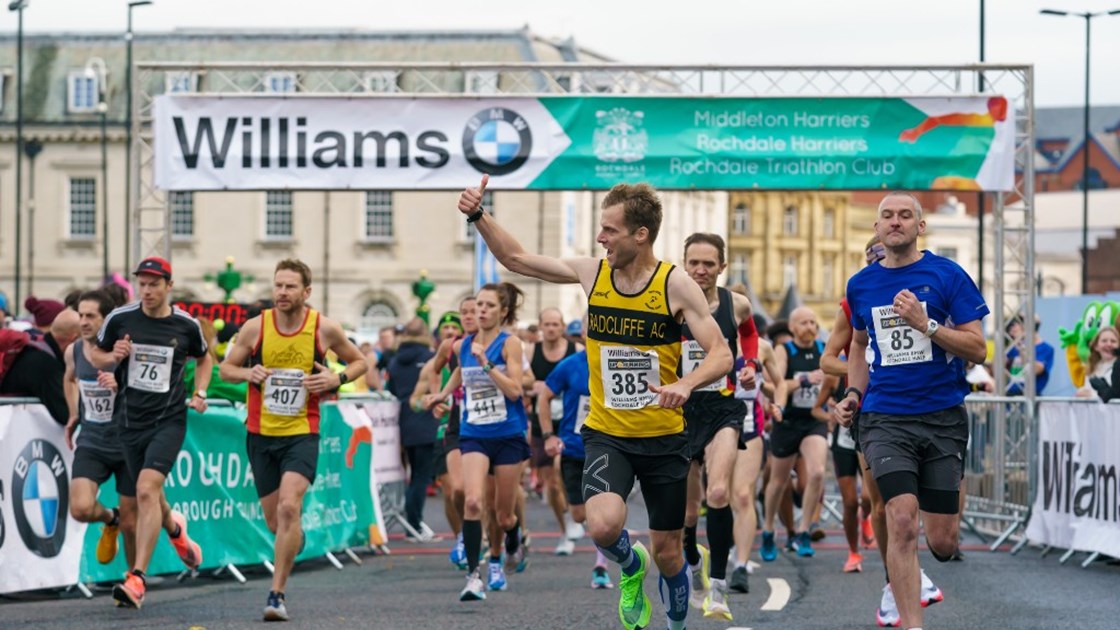 Williams BMW Rochdale Half Marathon,10k and Fun Run 2023 - JustGiving