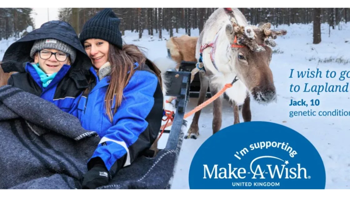 Michael Colton is fundraising for Make-A-Wish Foundation UK