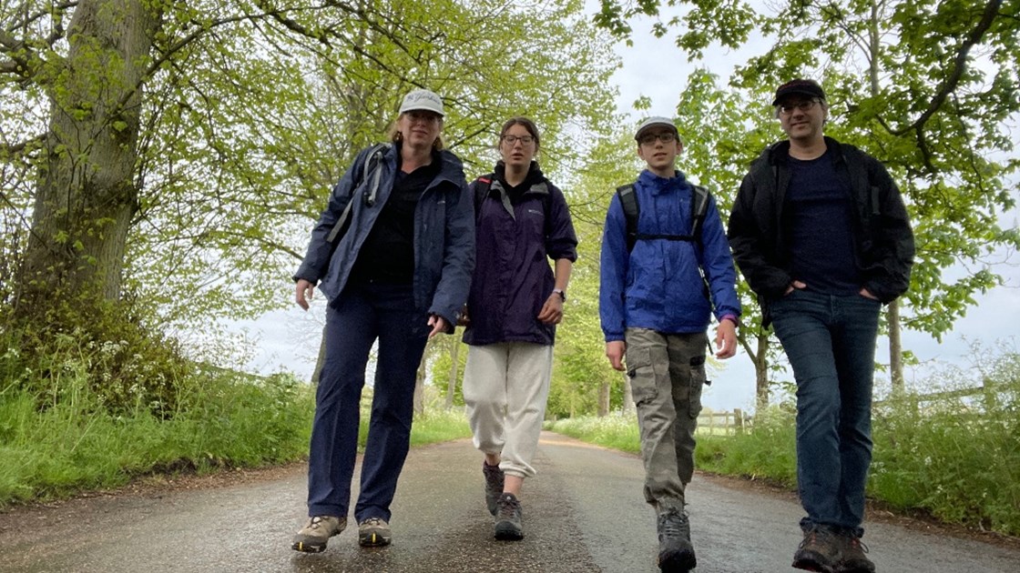 Rodway Family Island Walk 2021 is fundraising for Hospice Of St Francis ...