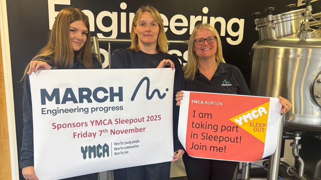 March Engineering Progress is fundraising for YMCA Burton