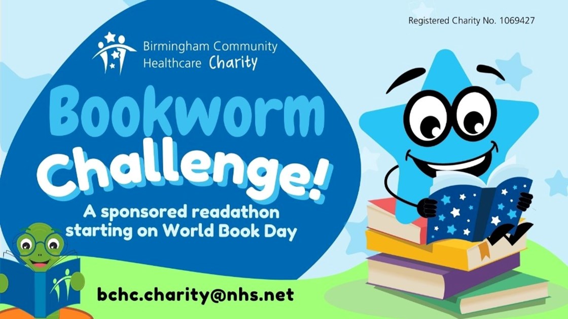 BCHC Charity's Bookworm Challenge 2025 - JustGiving