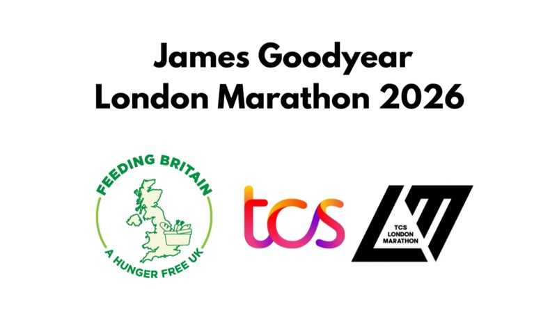 James Goodyear is fundraising for Feeding Britain