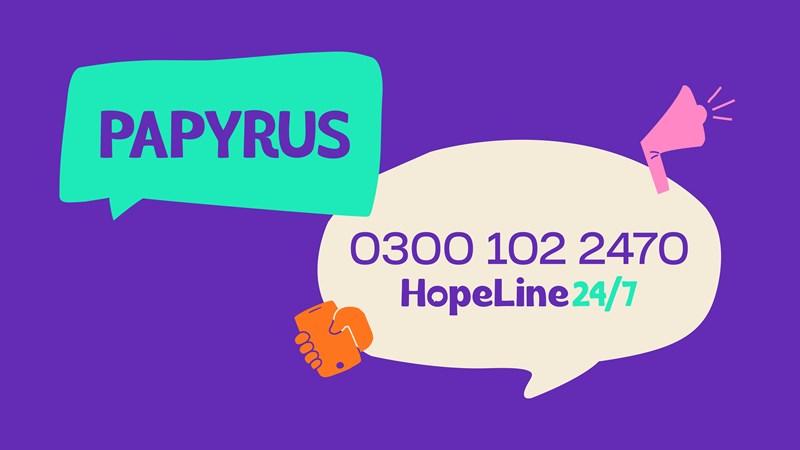 Carly Grigglestone is fundraising for PAPYRUS Prevention of Young Suicide