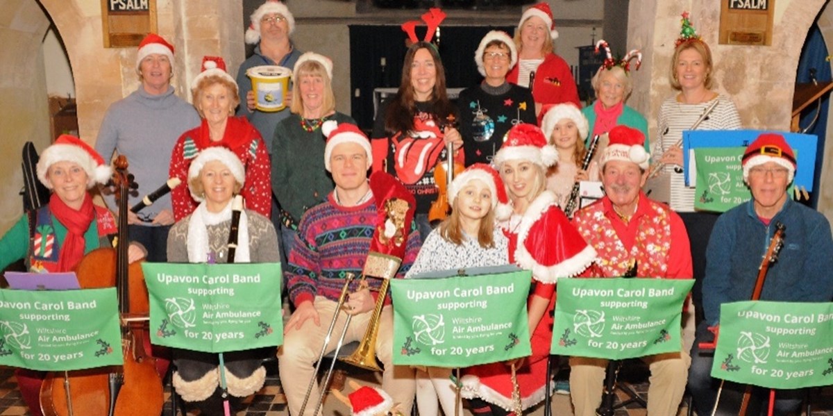 Carol Band- Upavon is fundraising for Wiltshire and Bath Air Ambulance ...