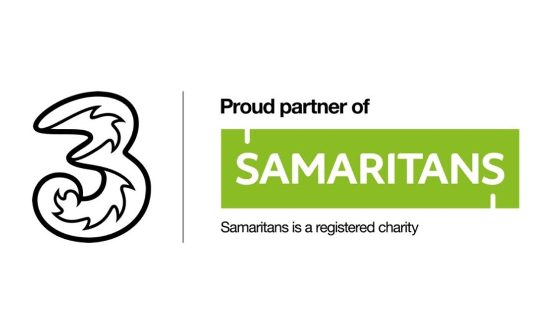 Three UK and Samaritans - JustGiving