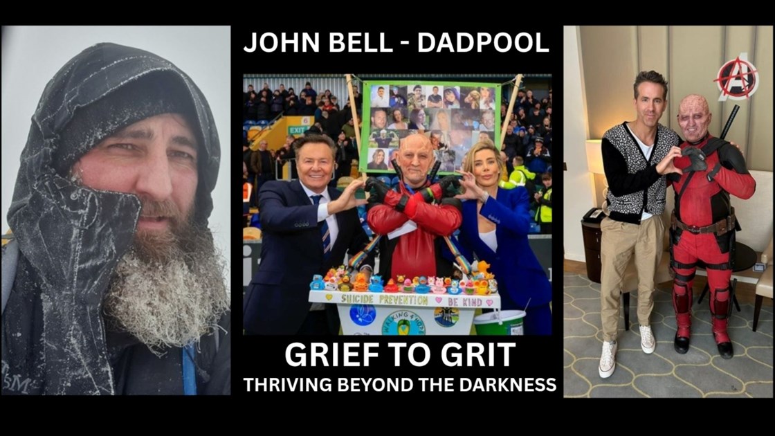John Bell aka Dadpool is fundraising for Walking 4 Hope