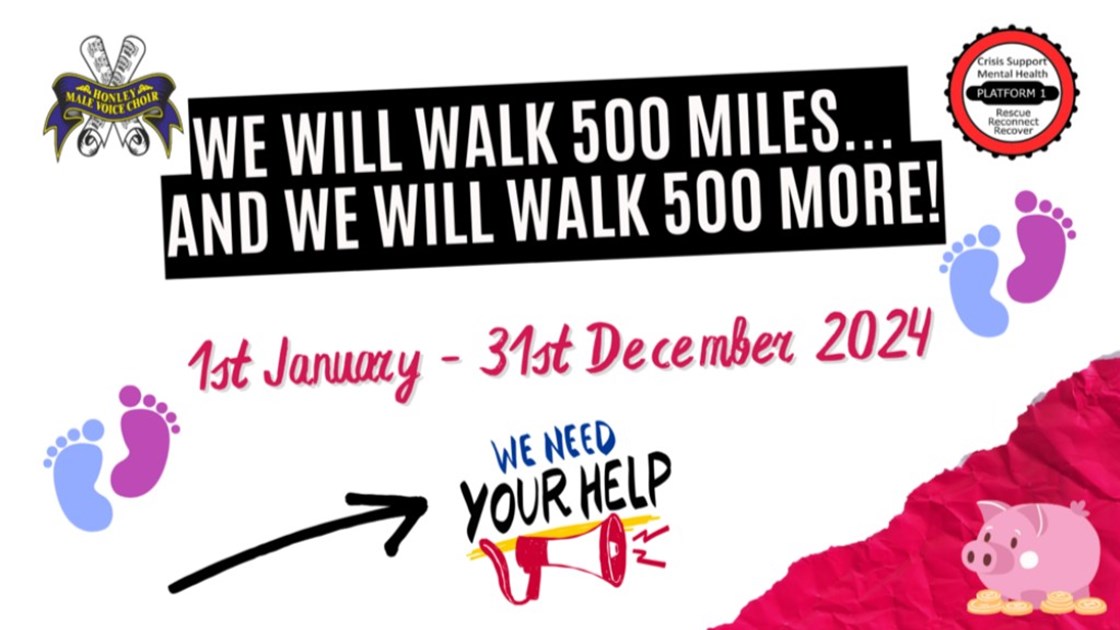 We Will Walk 1,000 Miles for Mental Health and Wellbeing - JustGiving