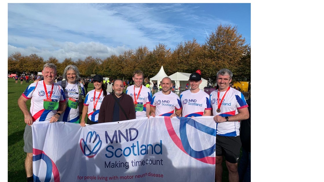 Anthony Macdonald is fundraising for MND Scotland