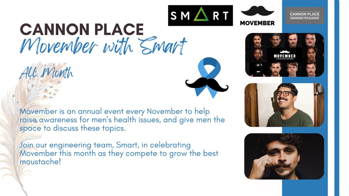Cannon Place is fundraising for Movember