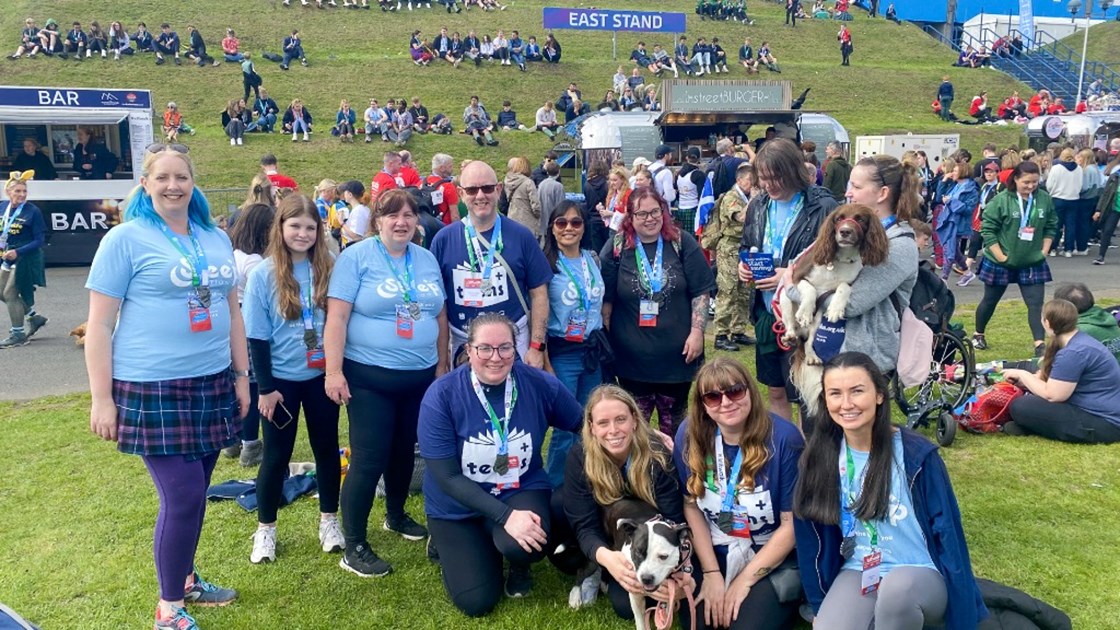 Teens+ & Sleep Action Edinburgh Kiltwalk 2024 - JustGiving