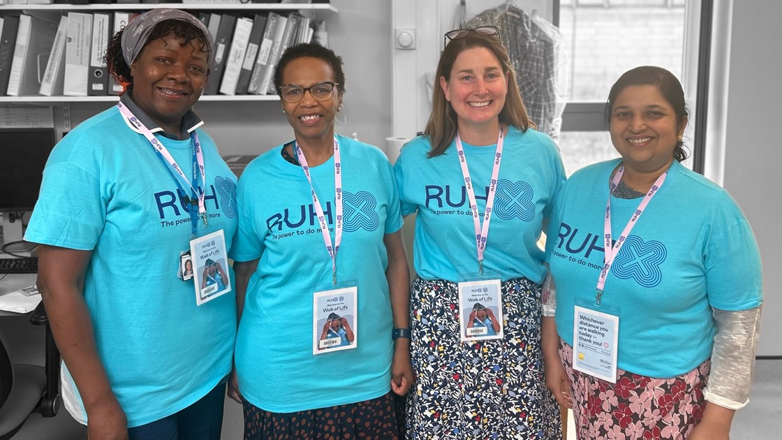 Team fundraising for RUHX is fundraising for RUHX