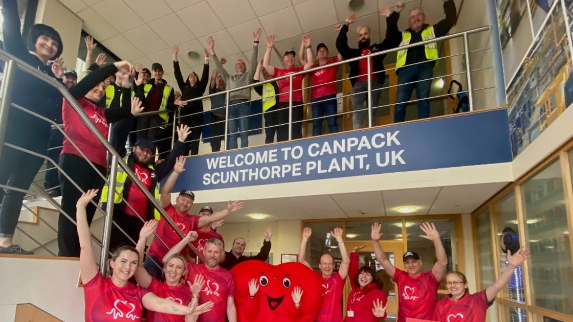 CANPACK UK supporting the British Heart Foundation - JustGiving