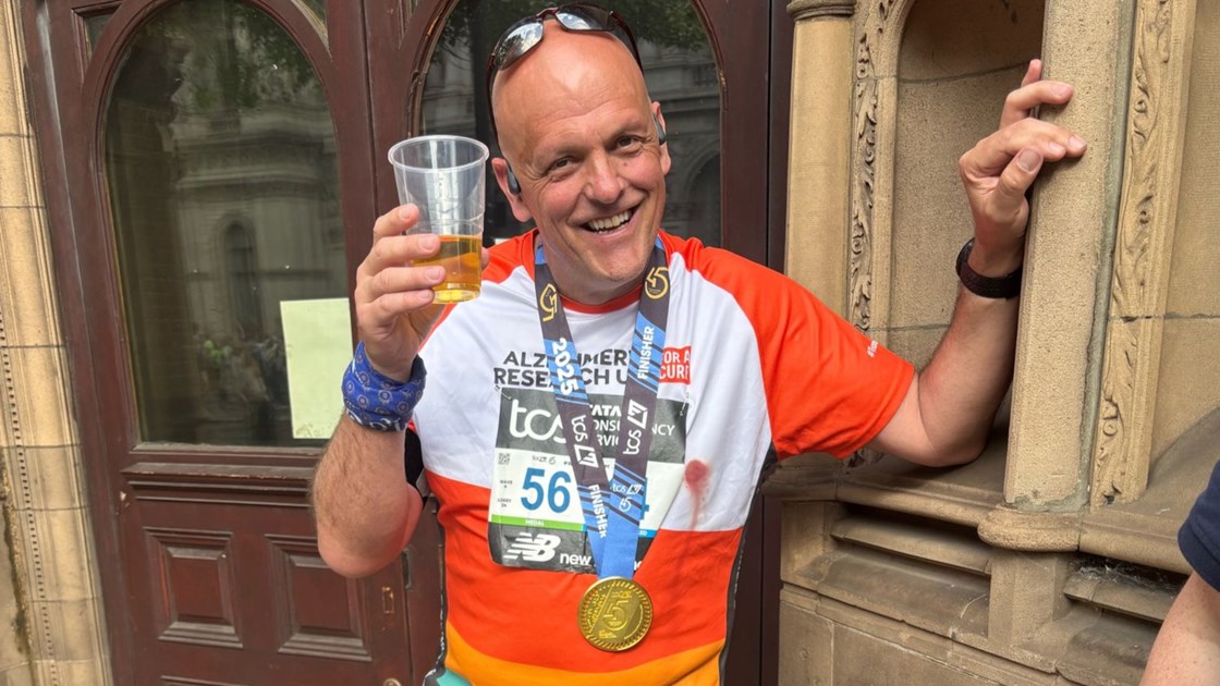 Jamie Miles is fundraising for Alzheimer's Research UK