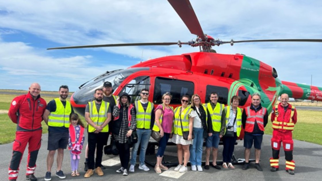Lyan Packaging T.A Icertech is fundraising for Wales Air Ambulance ...