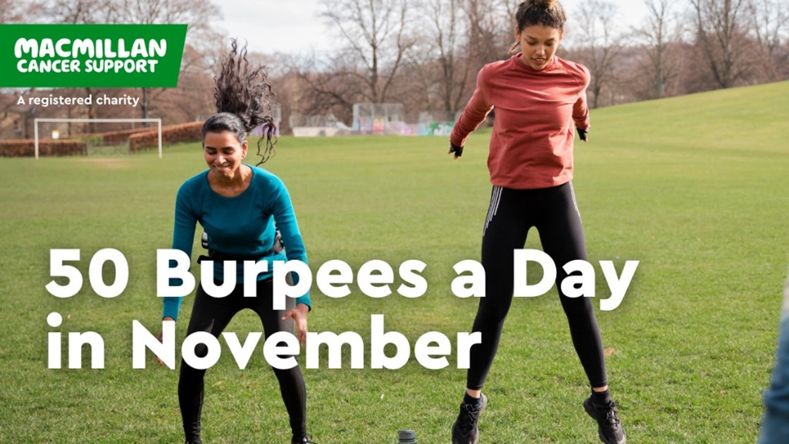 50 Burpees a Day in November - JustGiving