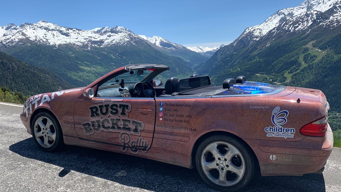 Rust Bucket Rally 2025 is fundraising for Cynthia Spencer Hospice Charity