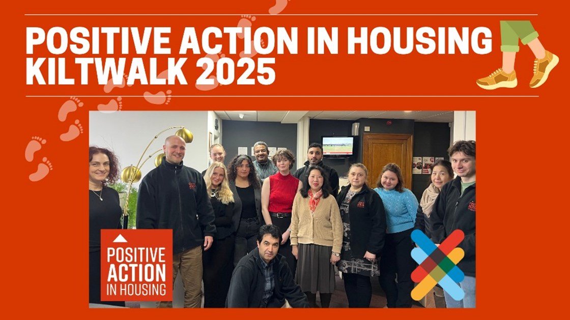 Positive Walkers is fundraising for Positive Action in Housing