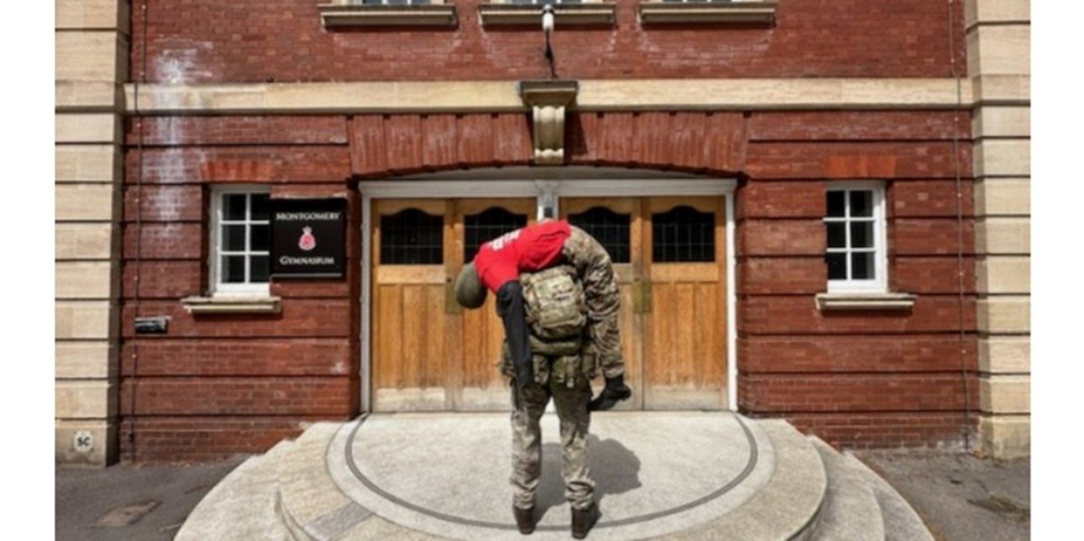 Stephen Pepperell is fundraising for Army Benevolent Fund