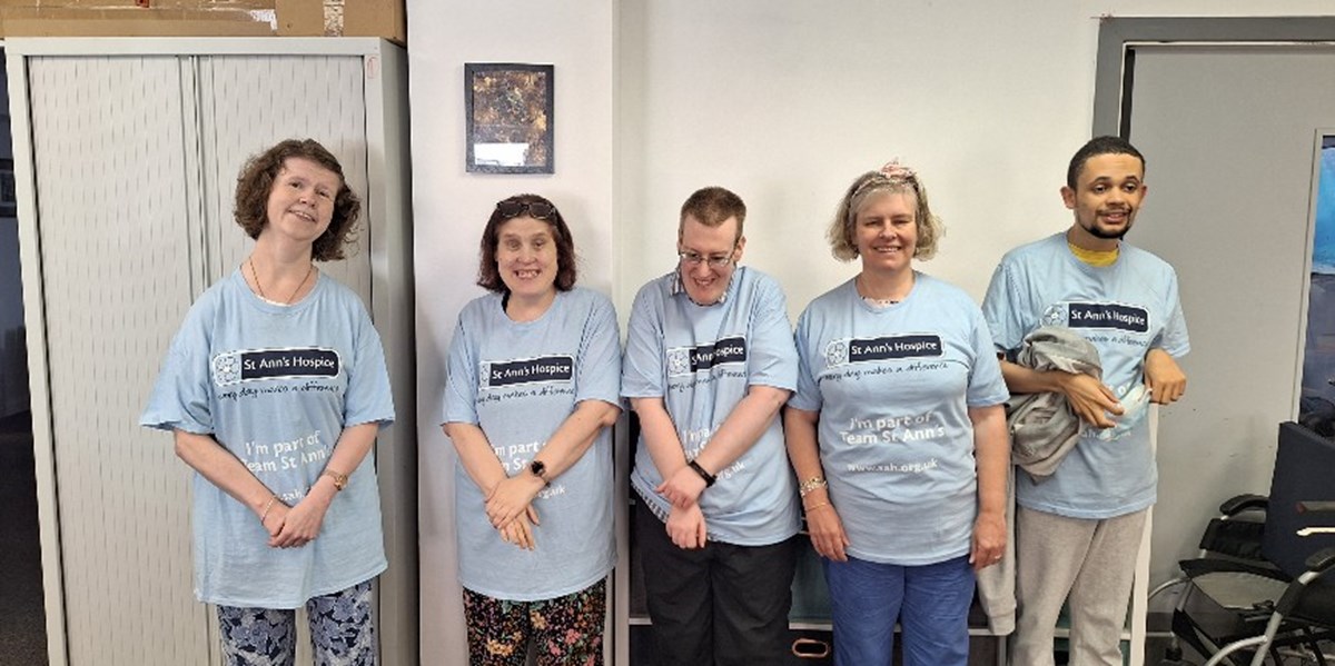 disability stockport is fundraising for St Ann's Hospice