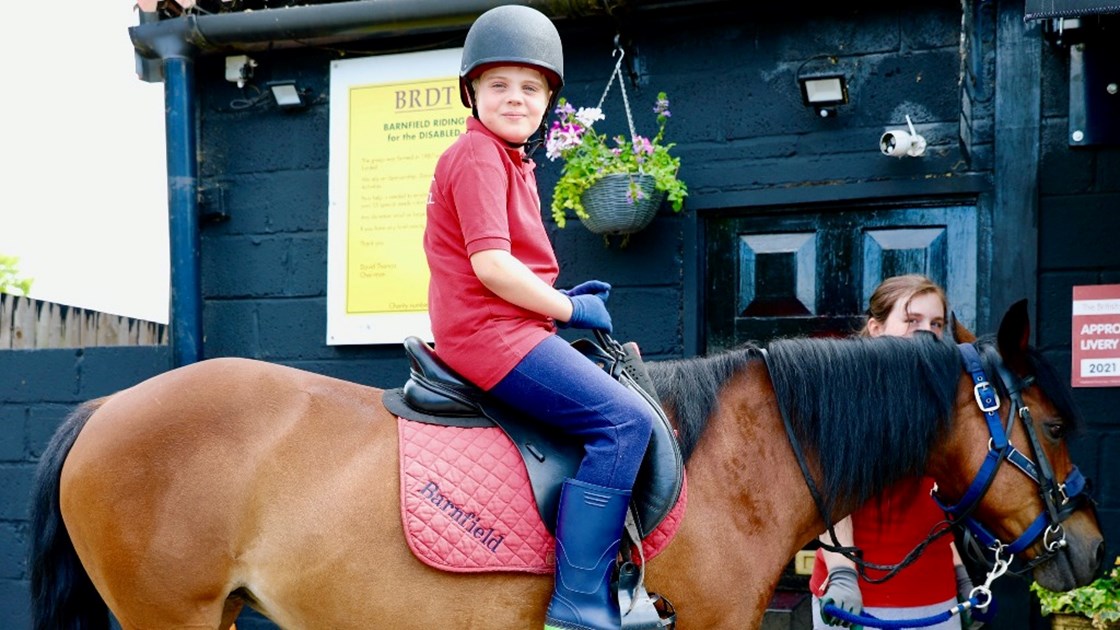 Barnfield Riding for the Disabled 2025 Appeal - JustGiving