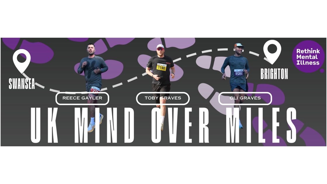 Toby Graves, Oli Graves and Reece Gayler is fundraising for Rethink ...