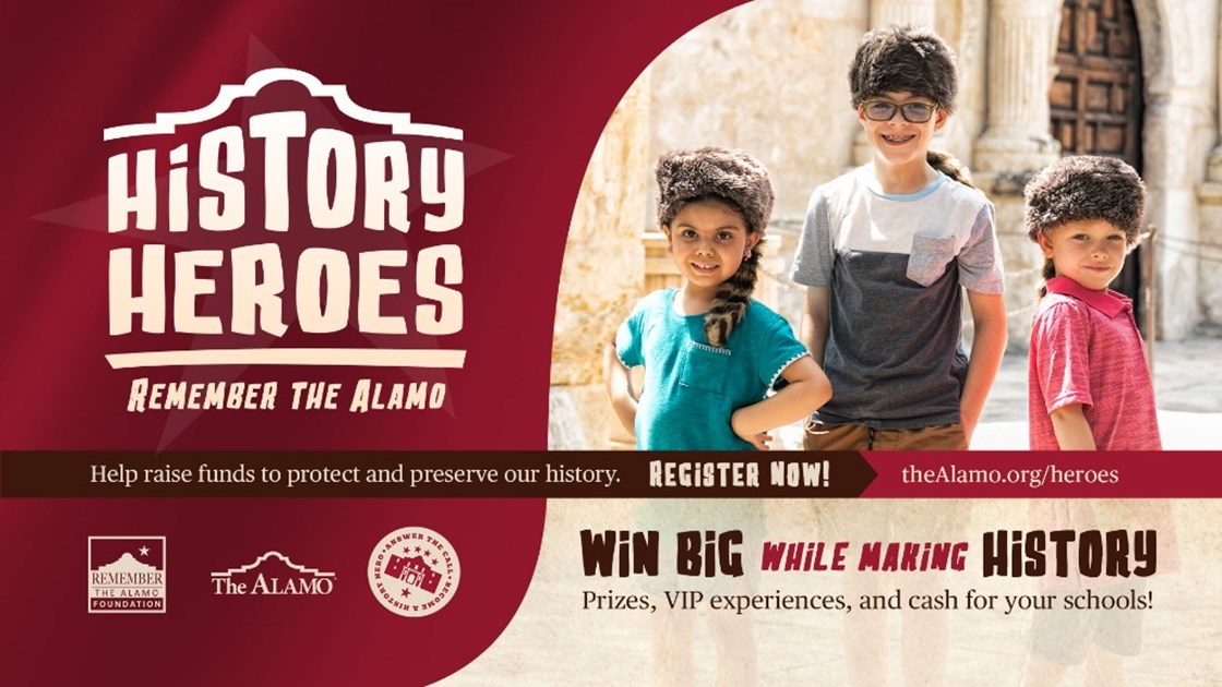 History Heroes: Remember the Alamo - JustGiving