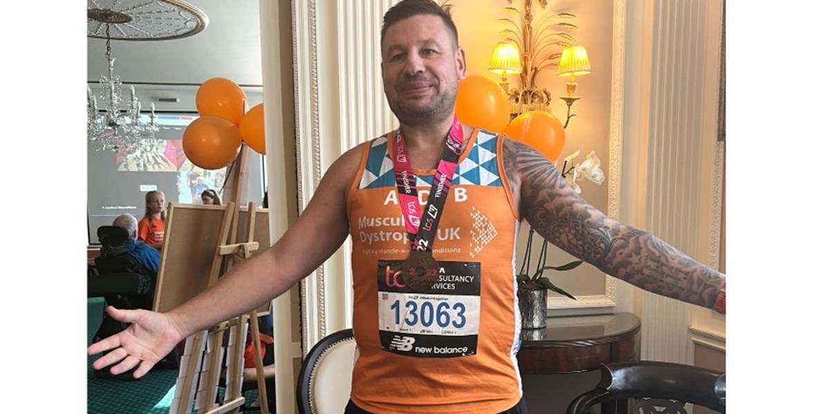 andrew battersby is fundraising for Muscular Dystrophy UK
