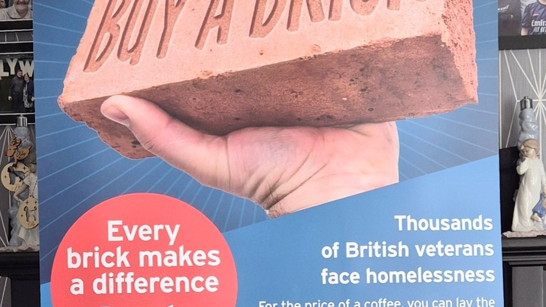 BUY A BRICK FOR HOMELESS VETERANS HOME - JustGiving