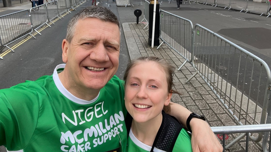 Nigel Baker is fundraising for Macmillan Cancer Support
