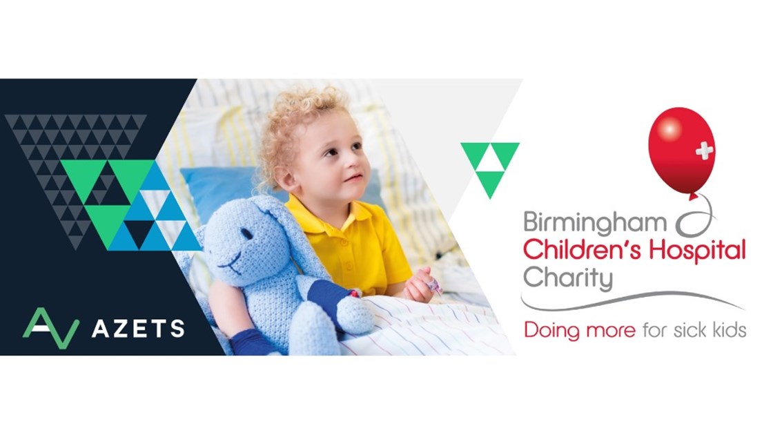 Azets UK is fundraising for Birmingham Children’s Hospital Charity