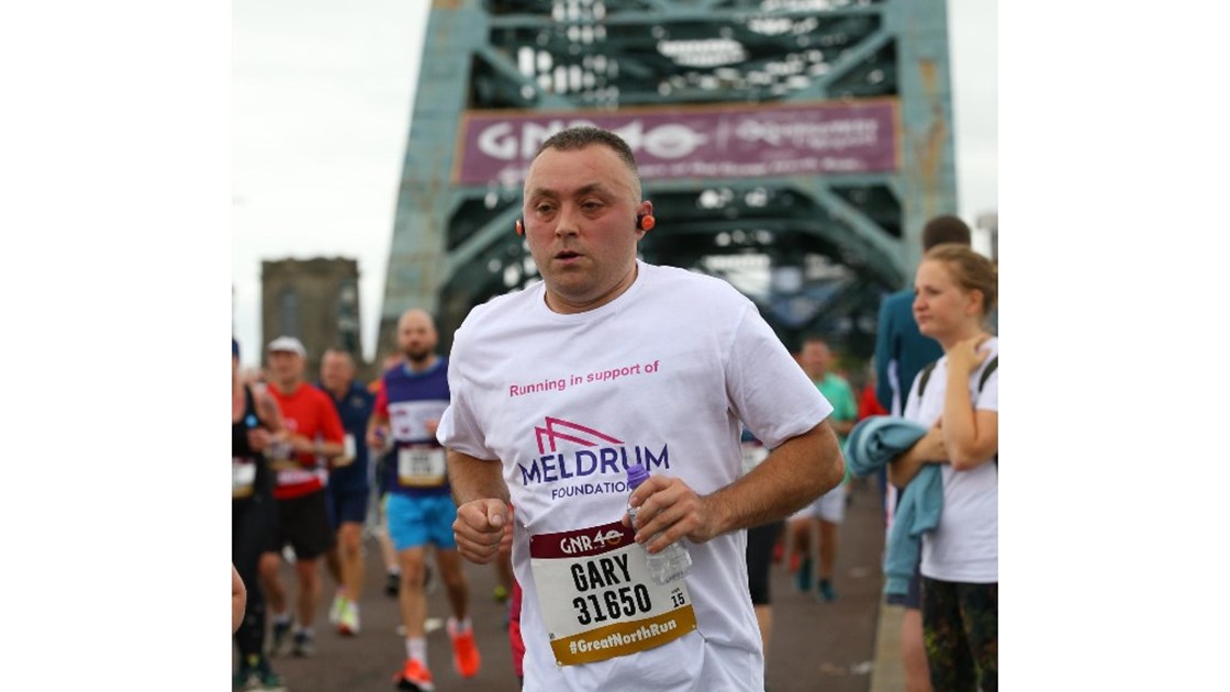 Gary Lowery running GNR 2022 - JustGiving