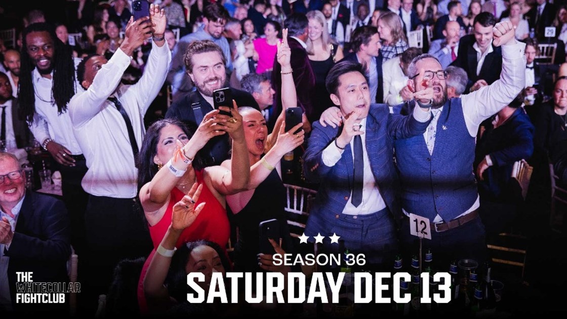 WHITE COLLAR FIGHT CLUB - 13 December 2025 - JustGiving