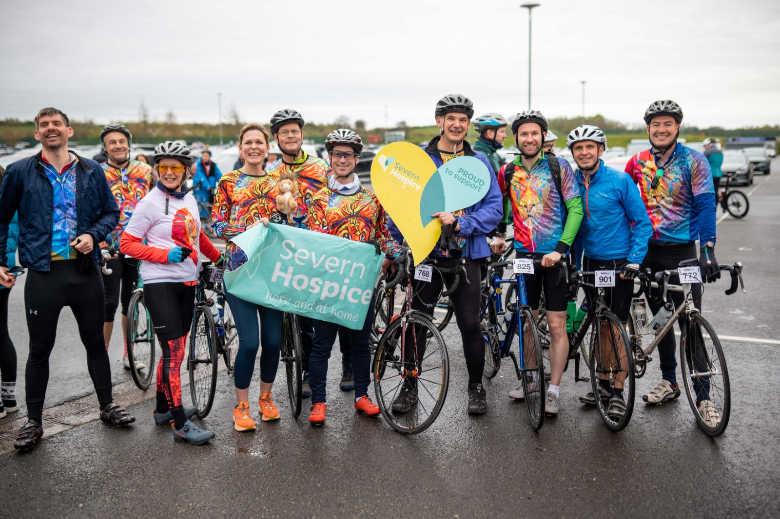 The Lions of Lycra is fundraising for The Brain Tumour Charity