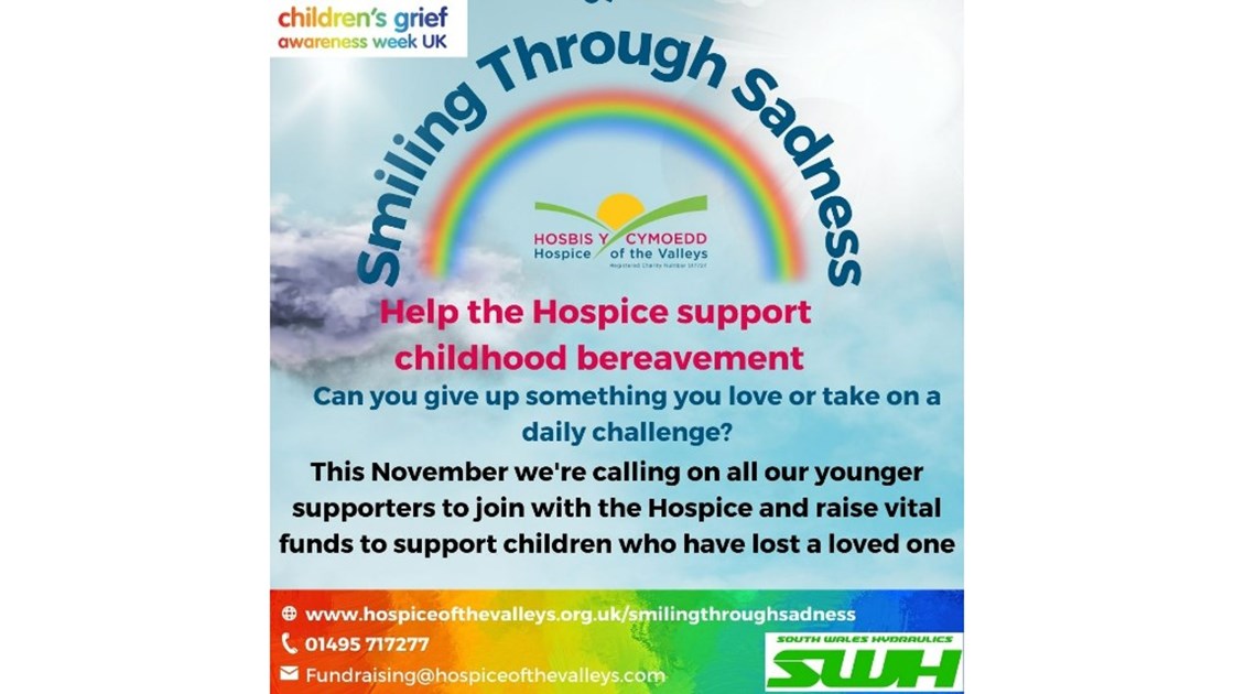 Hospice Smiling Through Sadness - JustGiving