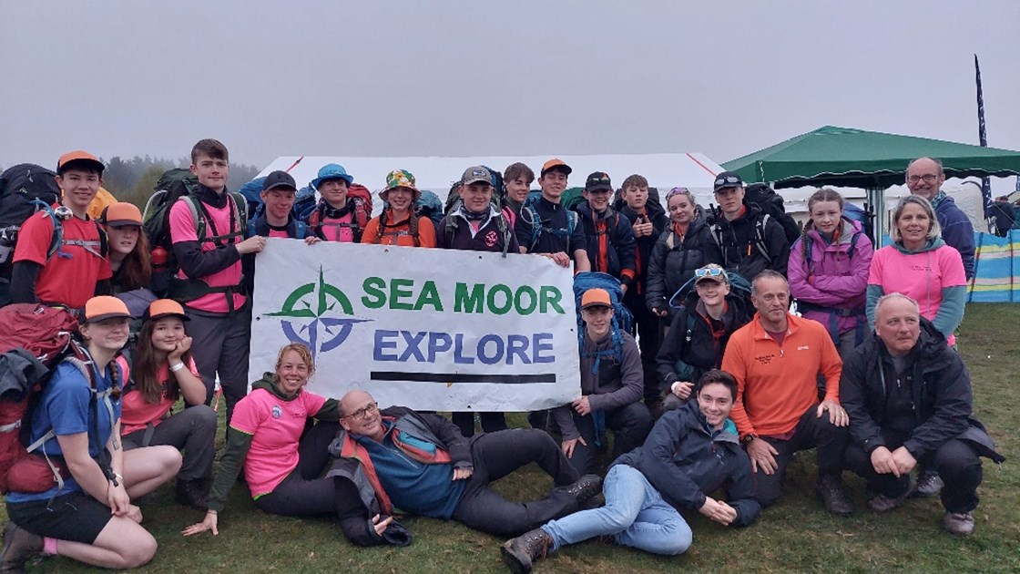Sea Moor Explore sponsored cycle and walk - JustGiving