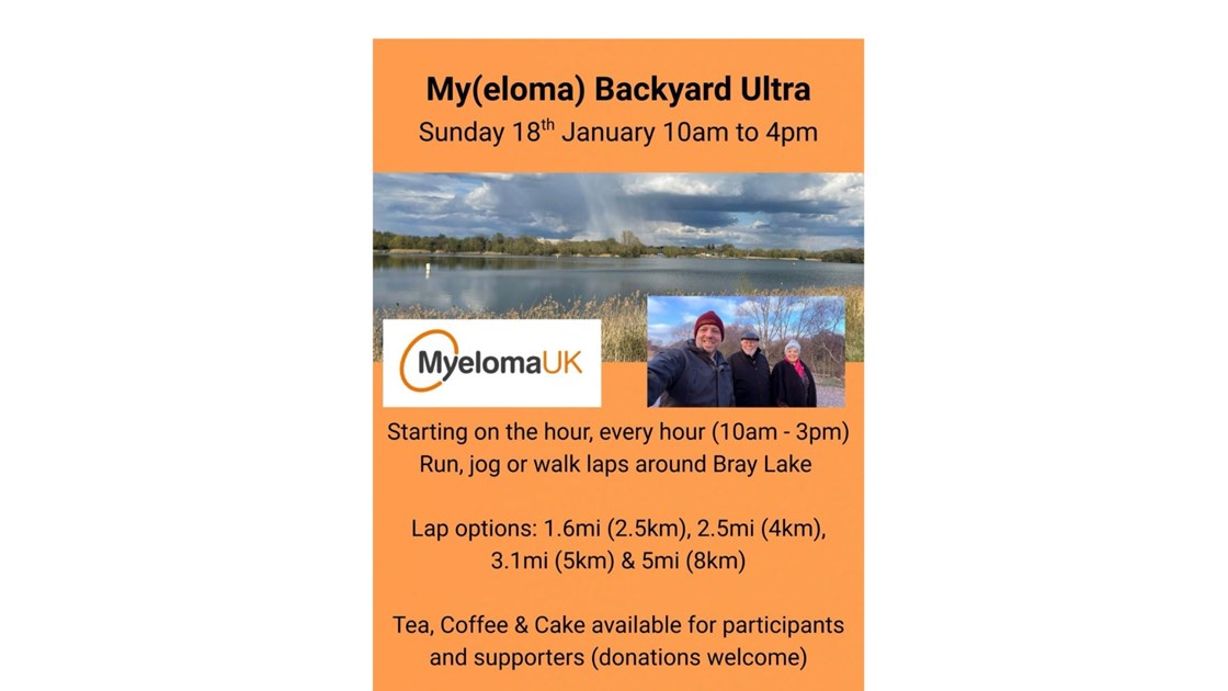 Jonathan Oliver is fundraising for Myeloma UK