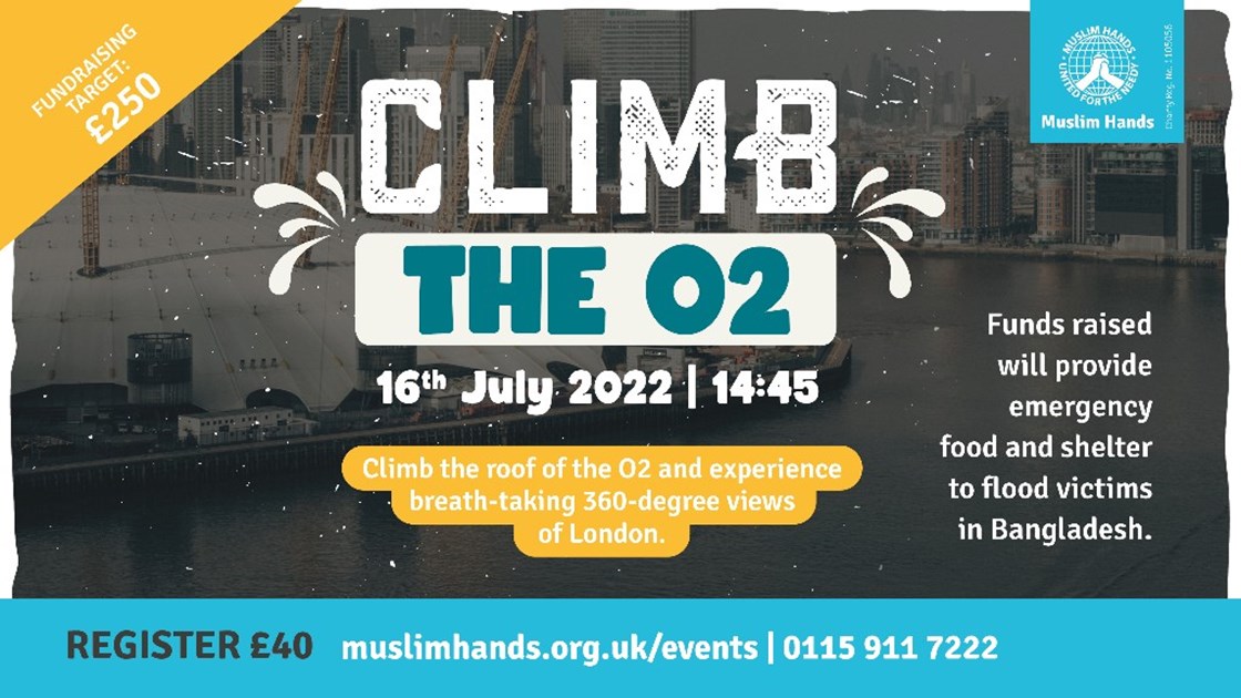 Climb the O2 - JustGiving