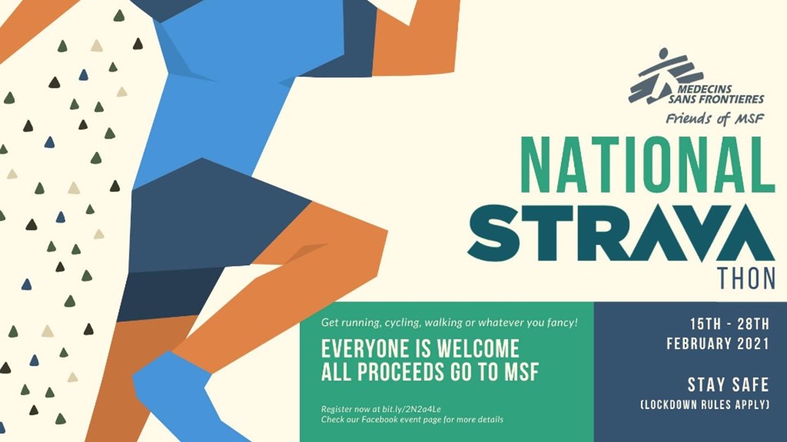 Friends of MSF Stravathon is fundraising for Medecins Sans Frontieres ...