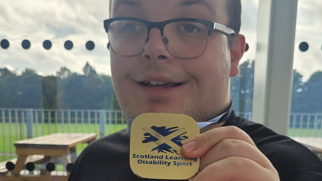 CAMERON Millar is fundraising for Dundee Boccia Club