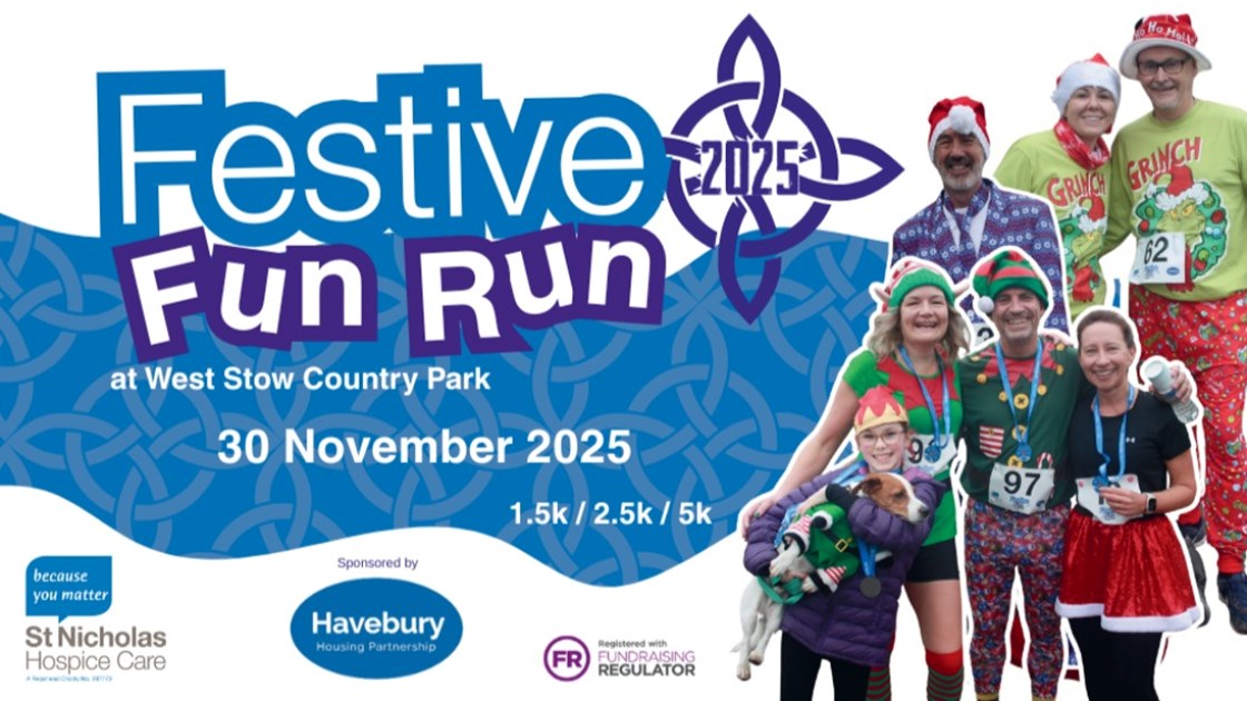 St Nic's Festive Fun Run 2025 - JustGiving