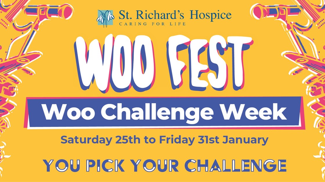 Woo Fest is fundraising for St Richard's Hospice Foundation