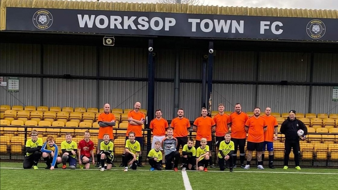 Worksop Town parents fc is fundraising for Sheffield Children's ...