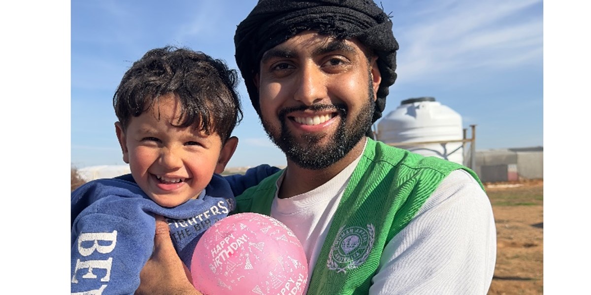 Sulaymaan Hafeez is fundraising for Human Appeal International Australia